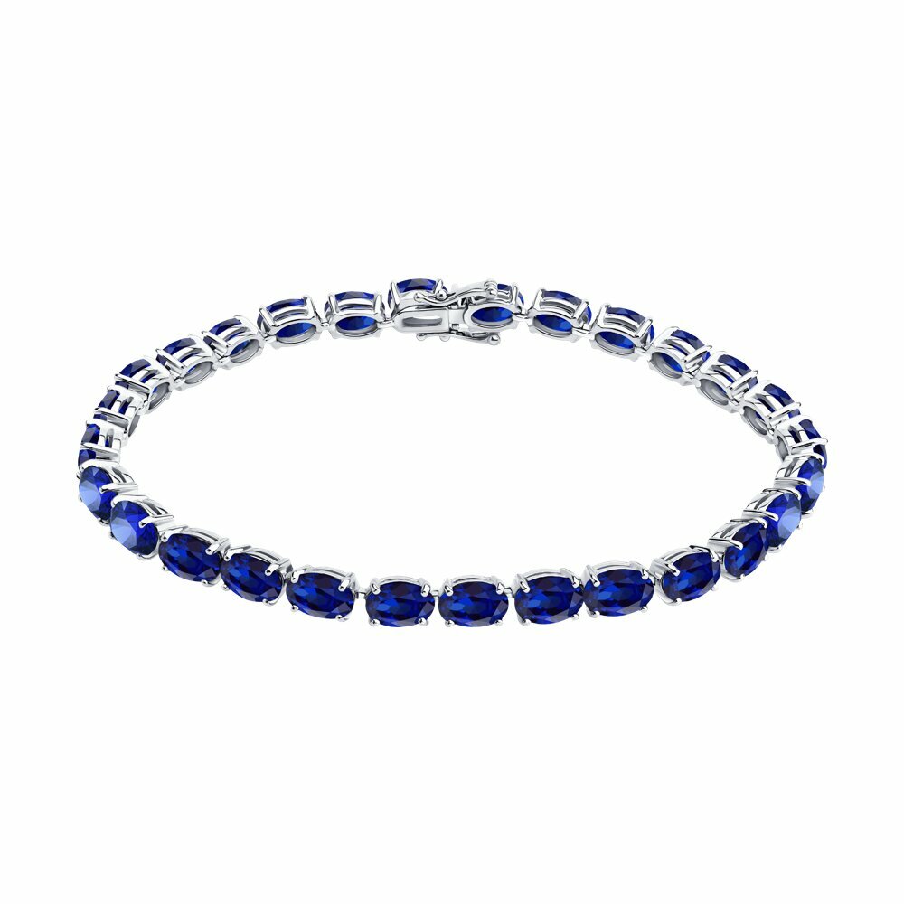 Браслет, белое золото, 585 проба