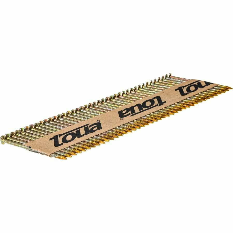 Гвозди по дереву Toua D34 2,87х50 мм Ri EG рифленый c гальваническим покрытием 3000 шт. 28750RIEG