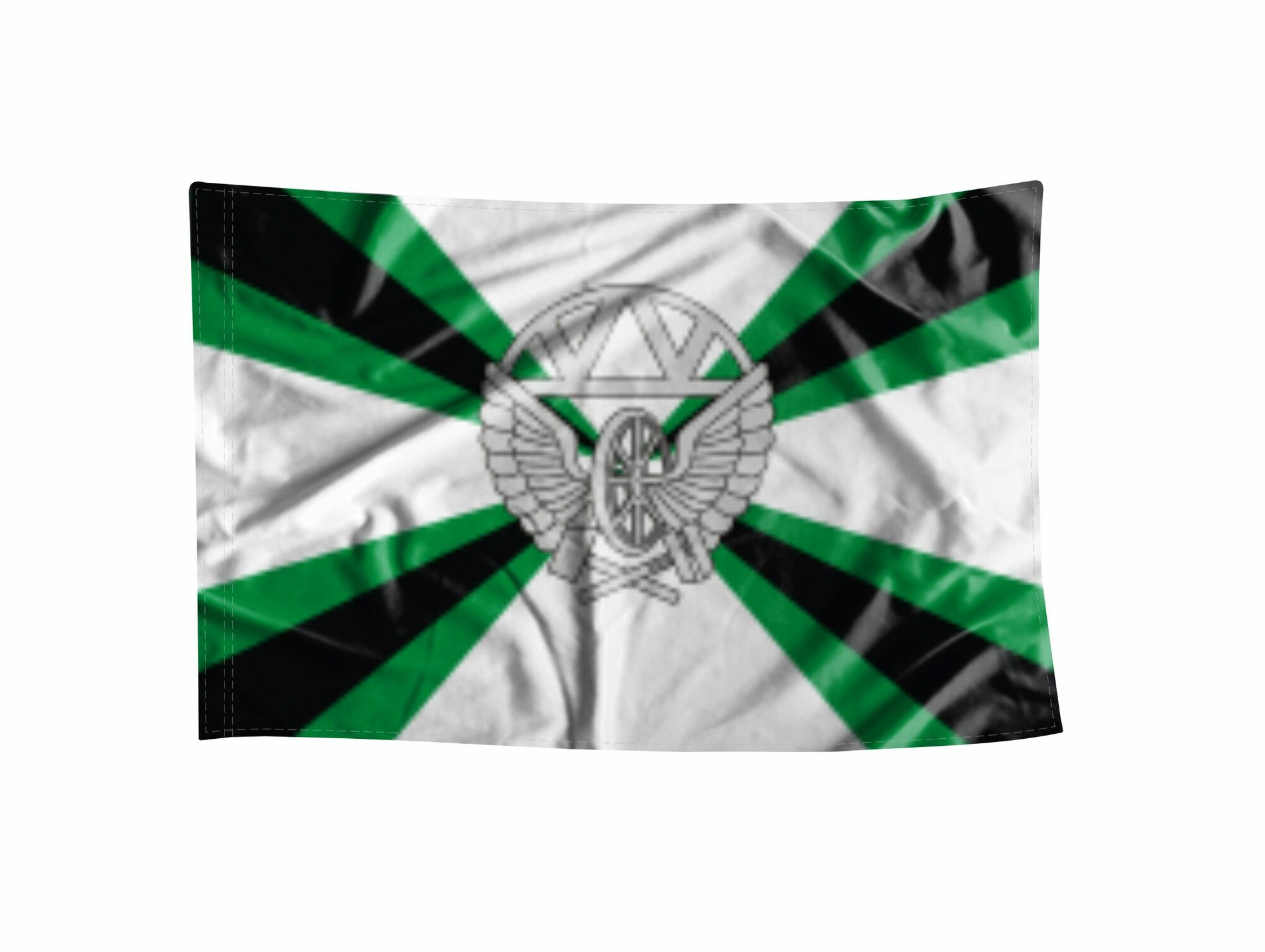 Флаг MIGOM Рода войск - 0018 - Флаг Железнодорожных войск