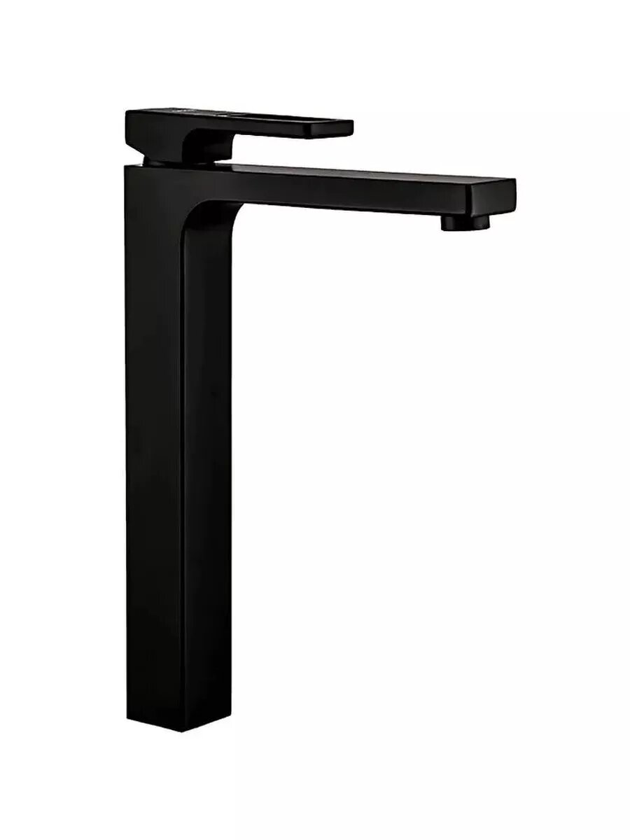 Смеситель для раковины Frap F10802-62, однорычажный, матовый черный