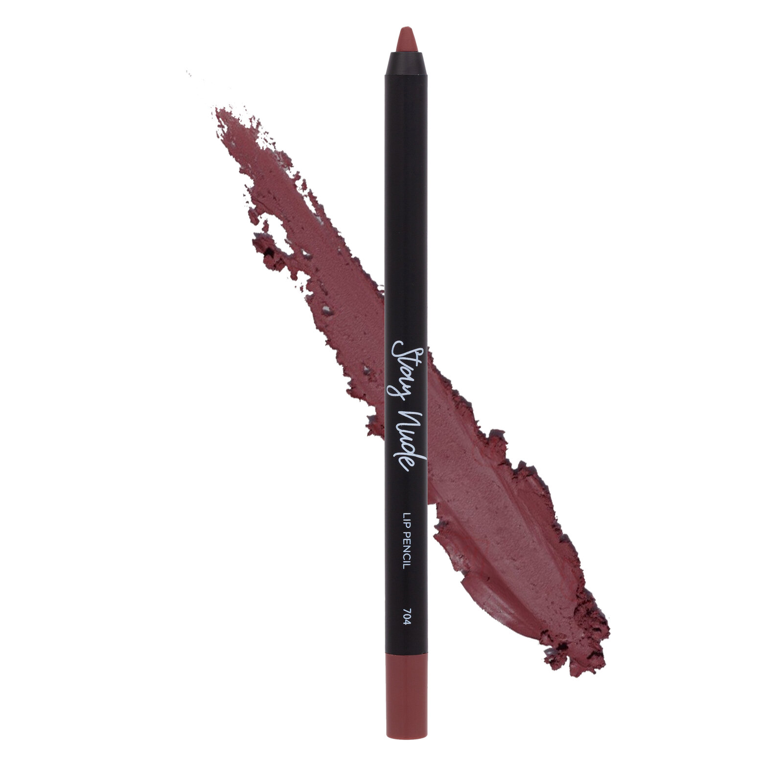 Карандаш для губ Parisa Stay Nude Lip Pencil с матовым покрытием, тон: 704 Raisin, 1.2 г