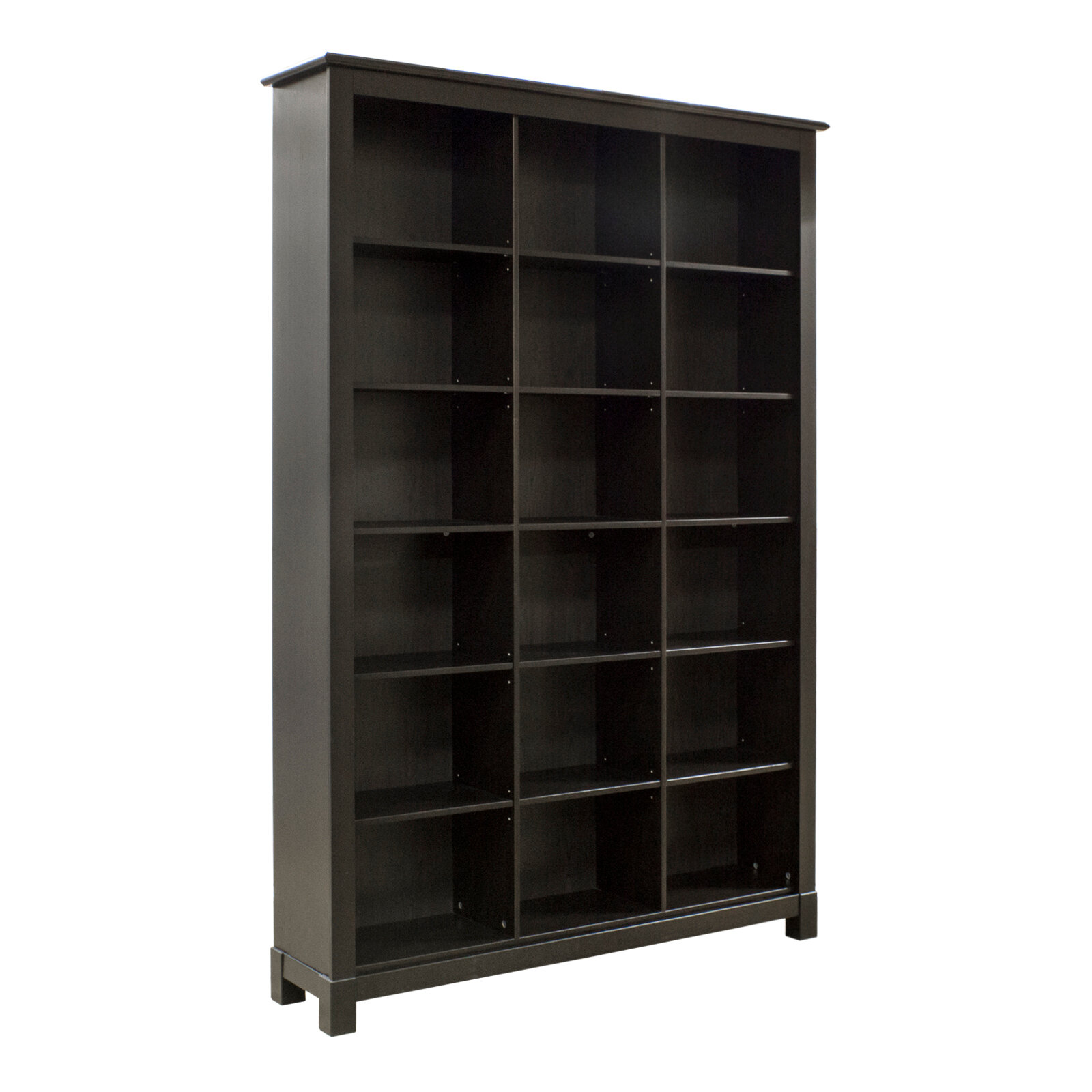 Стеллаж ММЦ Кабинет Рауна 30 (колониал) из массива сосны, 210 х 142 х 32 см.