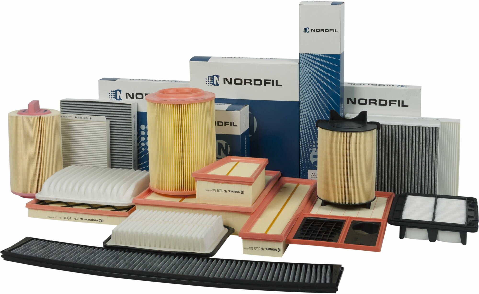 NORDFIL AN1008 Фильтр воздушный Renault Clio II, Duster, Kangoo, Laguna, Logan, Espace, Megane I, II, Lada Largus