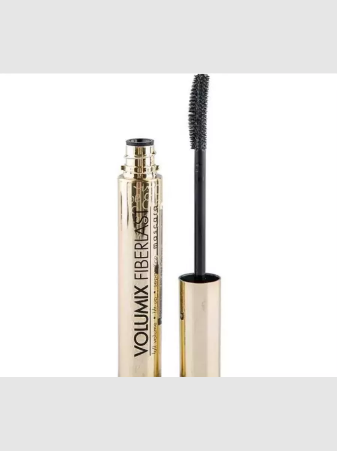 Тушь для ресниц Eveline Cosmetics Fiberlast, черная, гипоаллергенная, 10мл