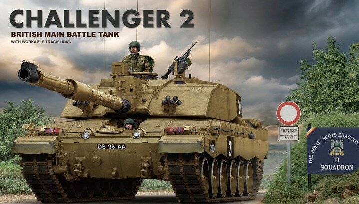 5062 RFM Танк Challenger 2 1/35