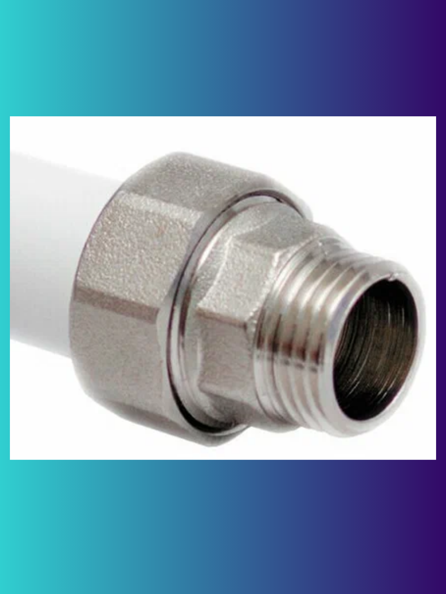 Муфта 32*11/4" ППР, разъёмная (американка), наружная резьба, комплект 2 шт / фитинги для труб VALFEX