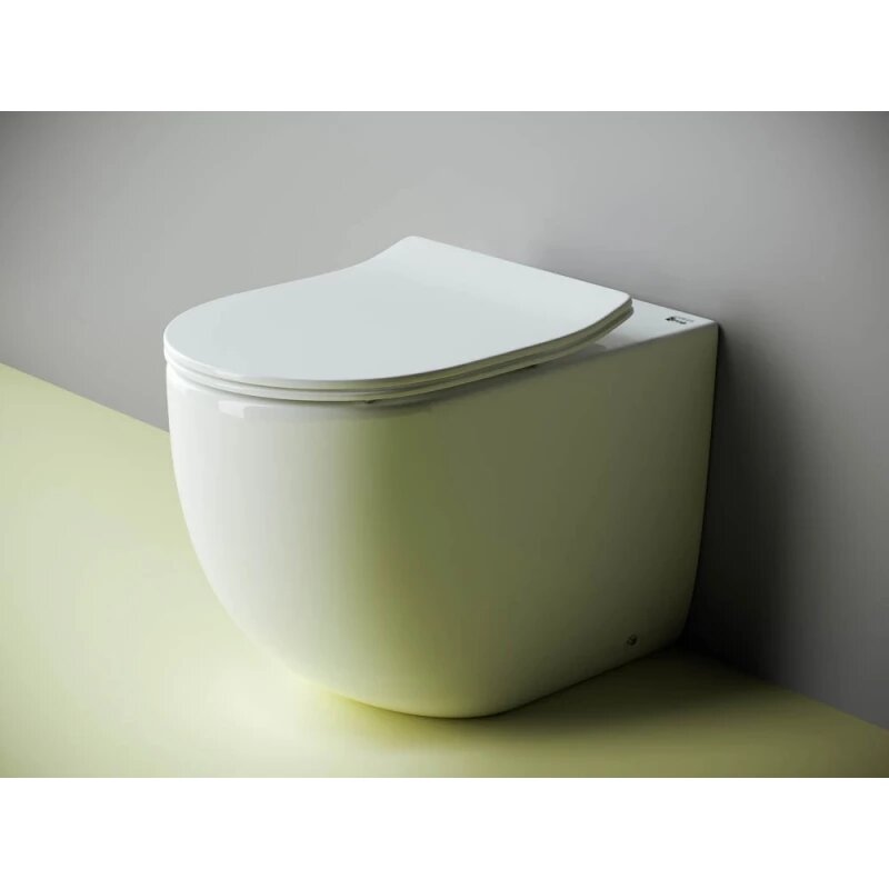 Унитаз приставной Ceramicanova Metropol CN4004 безободковый