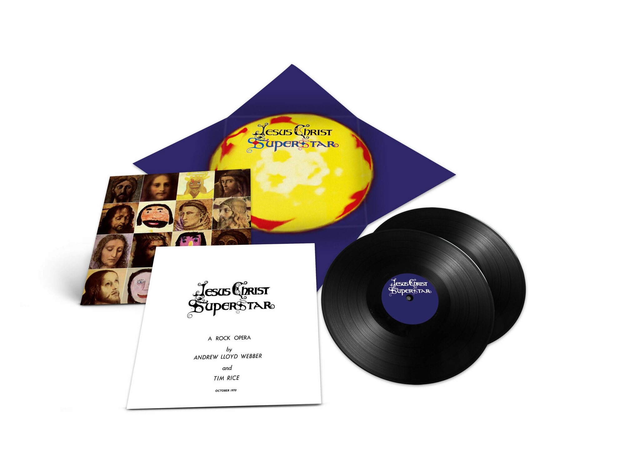 Иисус Христос суперзвезда - мюзикл // Webber Andrew Lloyd - Jesus Christ Superstar (2LP '2021 раскладное издание)