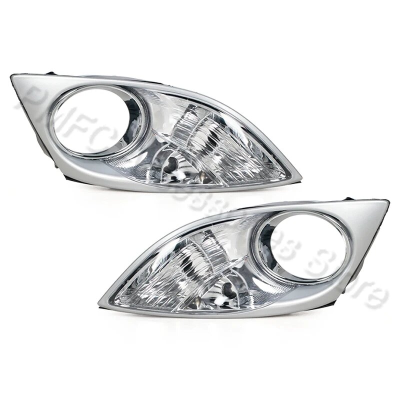 Противотуманная фара Mazda CX-7 2009-2011, левая и правая, Цвет: 1