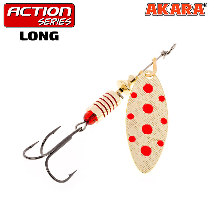 Блесна вращающаяся Akara Action Series Long 1 5 гр. 3/17 oz. A04