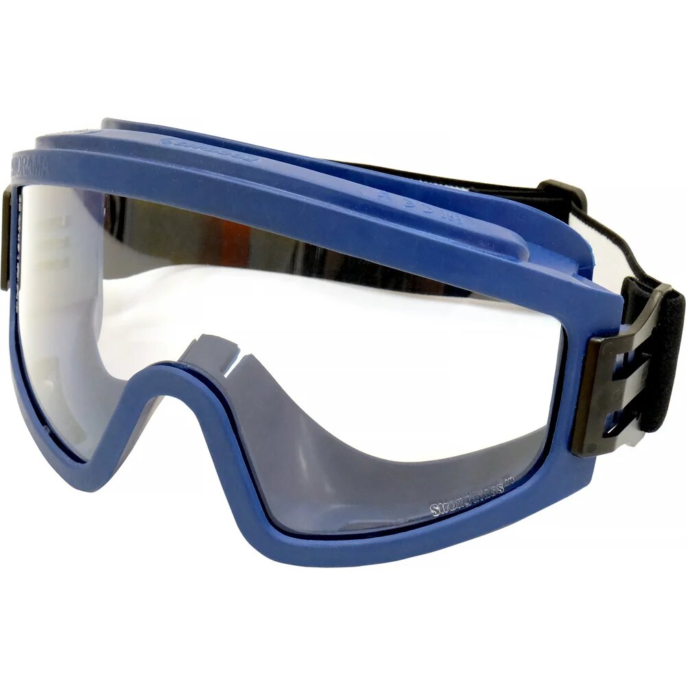 Защитные закрытые очки РОСОМЗ ЗН11 PANORAMA StrongGlassтм PC 21137 с непрямой вентиляцией