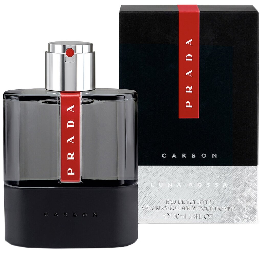 Prada, Luna Rossa Carbon, 100 мл, туалетная вода мужская