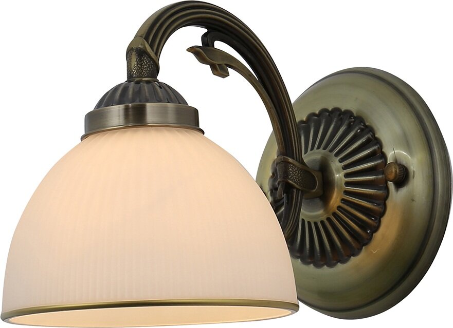Бра, настенный светильник Escada Ballad 2134/1A Bronze, E27, IP20, Классический