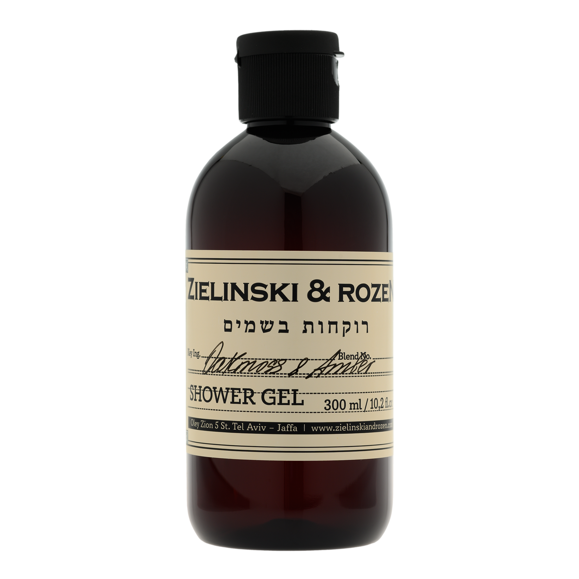 Zielinski & Rozen Гель для душа Дубовый мох, Амбра (300мл)