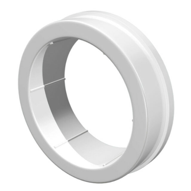 Соединитель ЭРА 100/125мм пластик белый