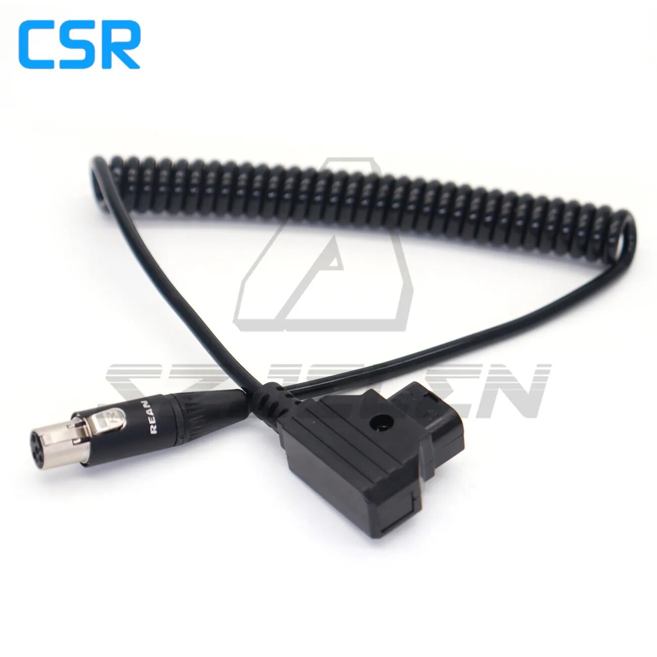 TV Logic Power Cable A-Tap to Mini XLR 4-Pin Female Spring wire, TA4F