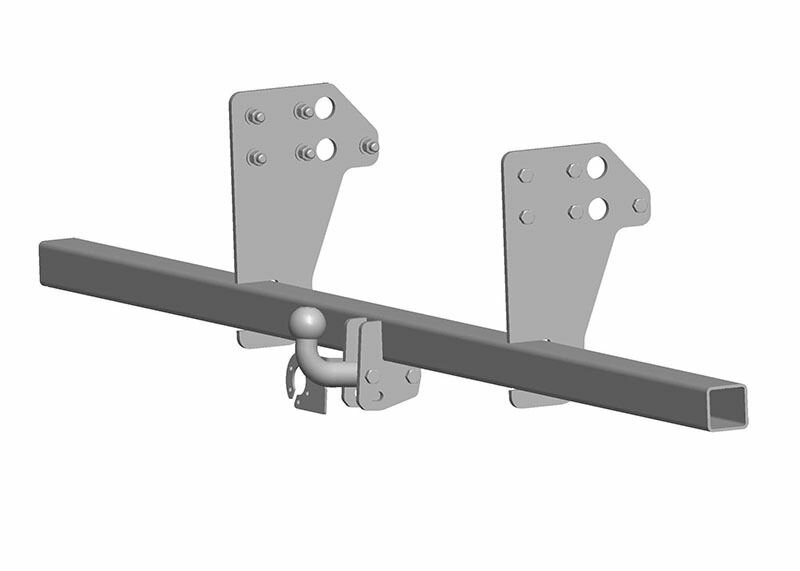 Фаркоп AvtoS для HYUNDAI HD-65 (2011) с универсальной электрикой и сертификатом в комплекте, арт.(HY 25+electr)