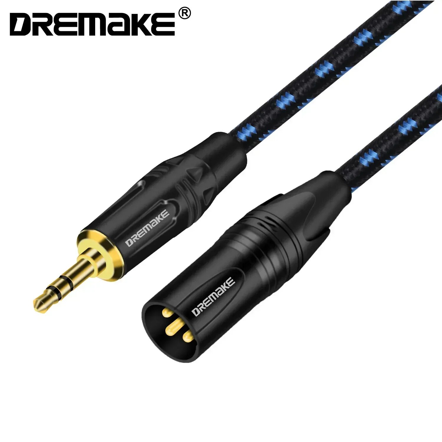 DREMAKE Аудиокабель XLR на 3,5 мм