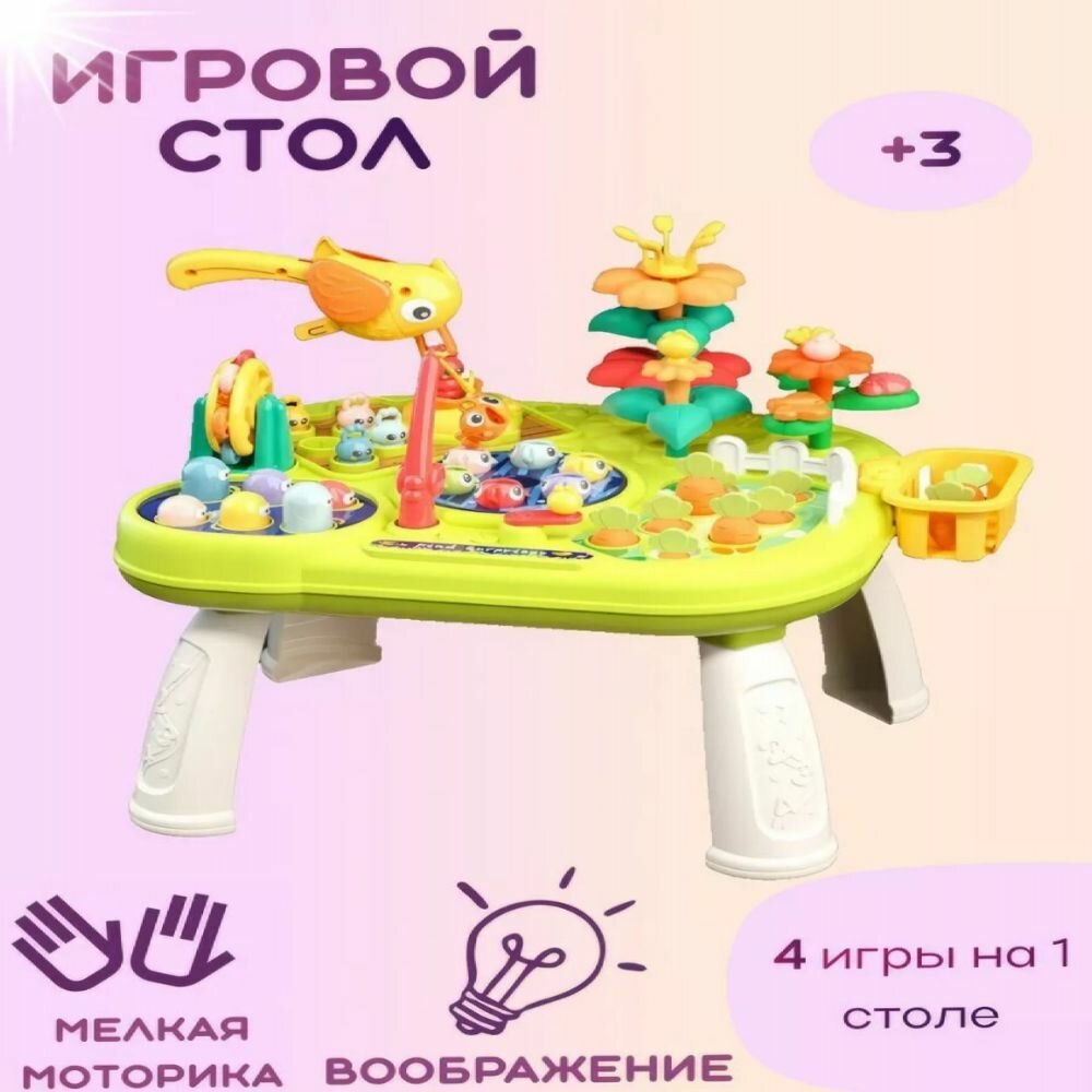 Детский развивающий столик