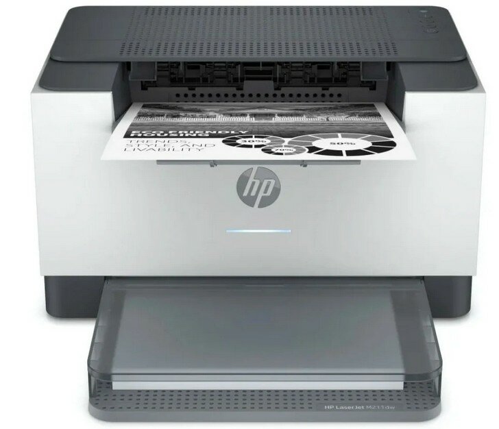 Принтер лазерный HP LaserJet M211dw черно-белая печать, A4, цвет белый [9yf83a]