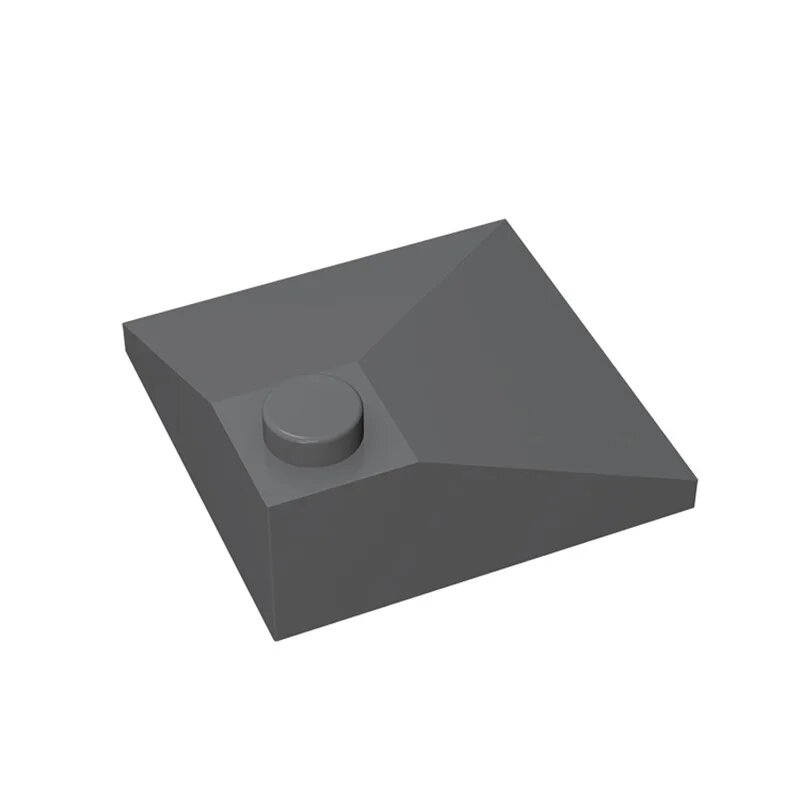 MOC Brick Parts 3675 Slope 33° 3x3 для конструкторов Серый, Dark Gray