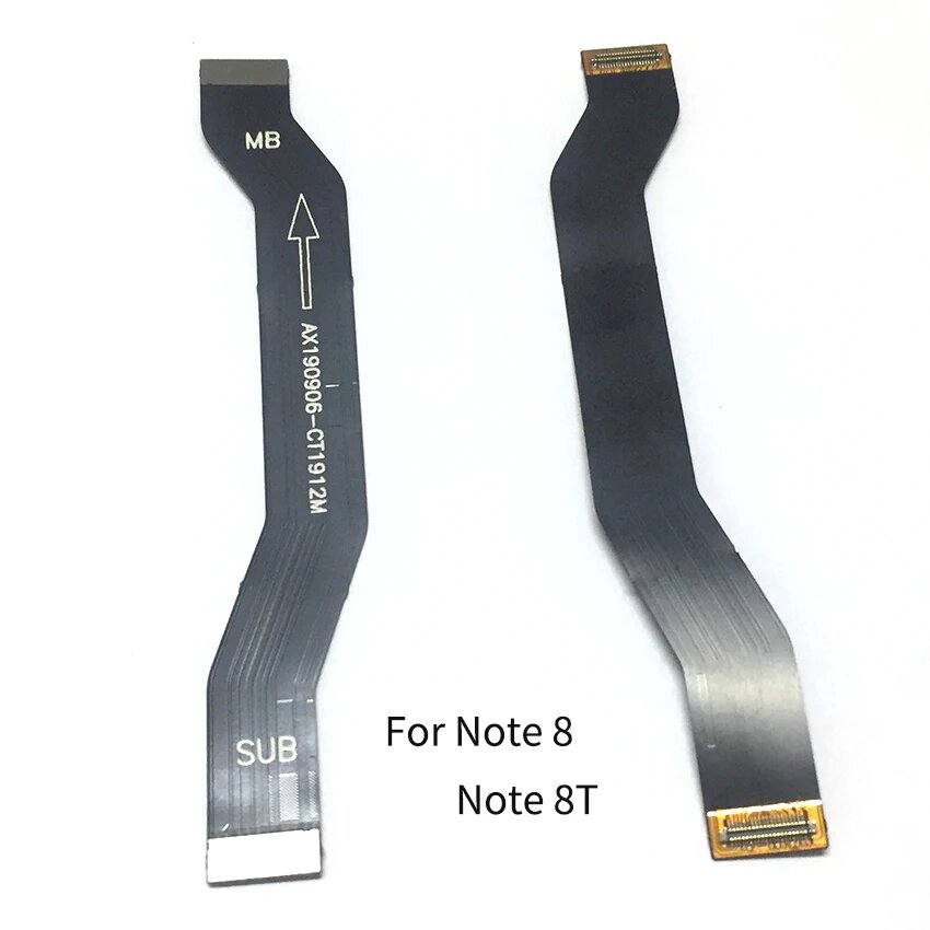 Для Xiaomi Redmi Note 8 8T 8Pro коннектор материнской платы USB плата ЖК-дисплей гибкий For Note 8