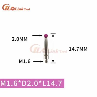 Контактные точки для индикатора GK569 M1.6x14.7L 2.0 RUBY