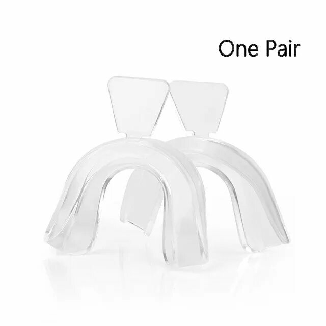Силиконовая каппа, ночная защита от храпа, бруксизма, отбеливание зубов, капа для рта, спортивный бокс, защита для зубов, фиксатор 2pcs