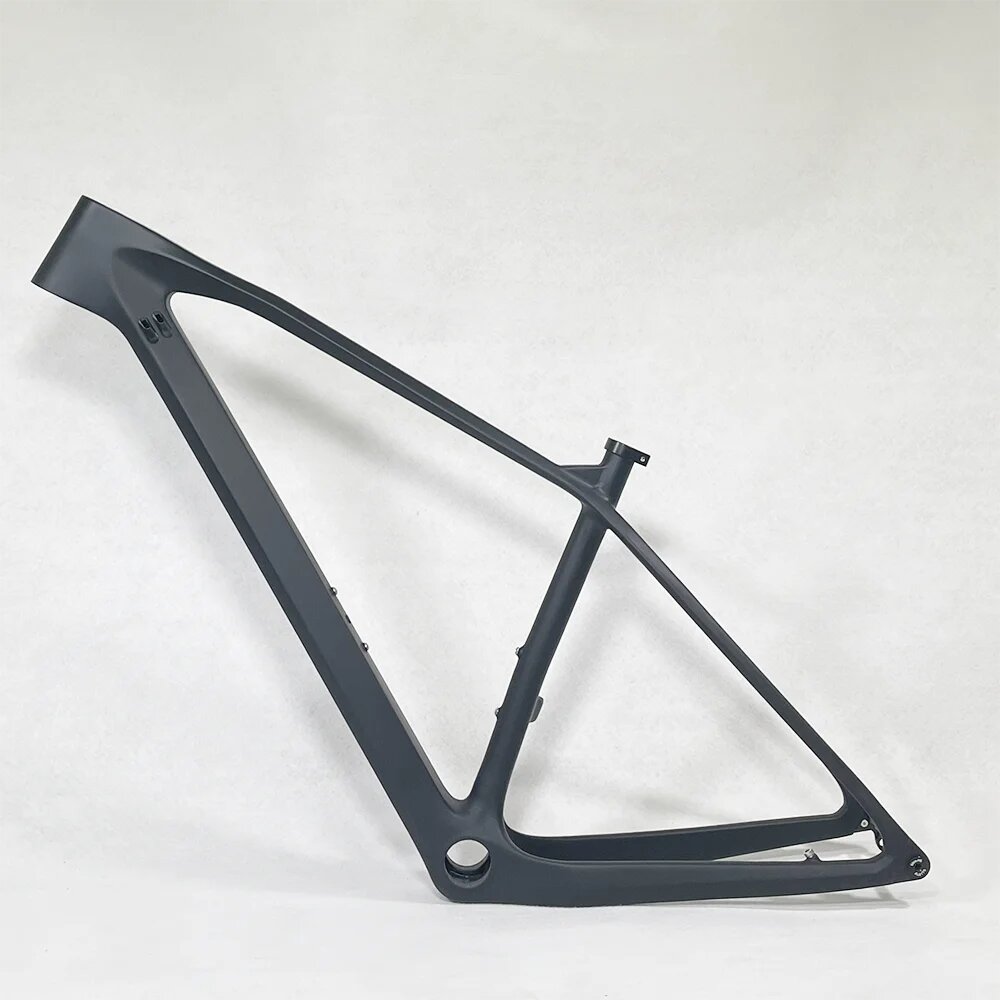 Карбоновая рама THRUST MTB 29er T1000 Черный, 29er 17 Boost 148, All Black matte