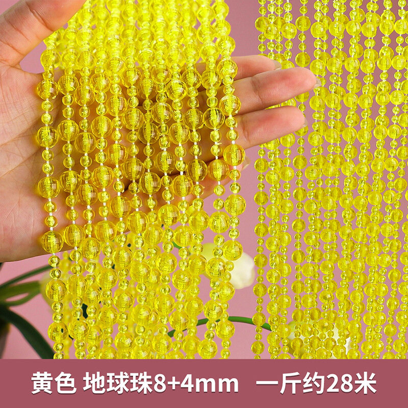 8+4 нити бусин, свадебная цепочка из бусин, хрустальная подвесная цепочка для потолка, занавес из бусин, украшение для свадебной сцены, нити бусин для рукоделия, производитель бусин.