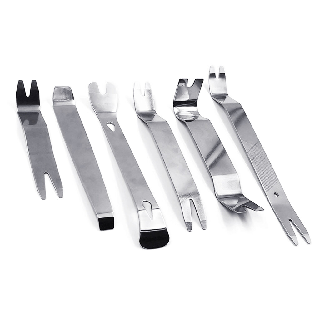 1 набор из 6 штук, 6 комплектов металлических монтировок для инструментов модификации автомобильного аудио