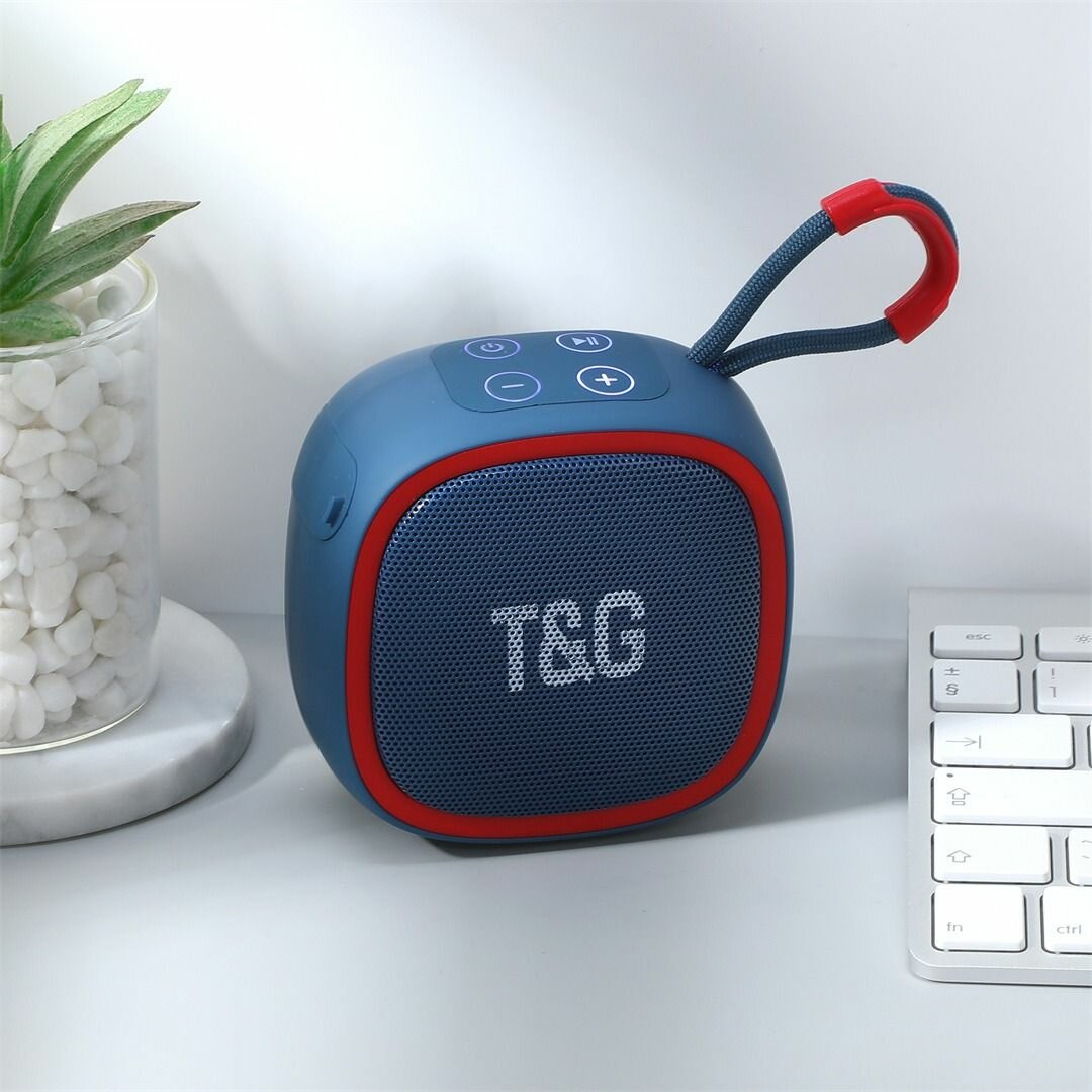 TG659 Колонка беспроводная портативная блютуз стерео акустика