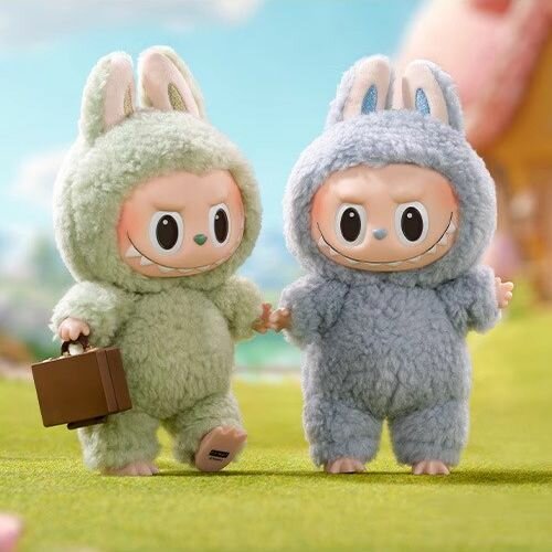LABUBU эльф мягкая игрушка Серия "Макарон" подарок