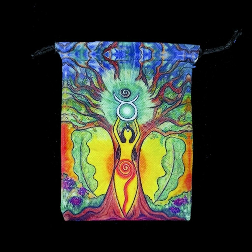 Сумка таро 5 x 7 -дюймовые шнурки для подарка