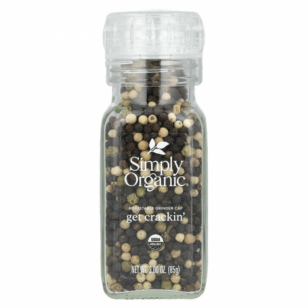 Simply Organic, Смесь перцев, 85 г (3,00 унции)