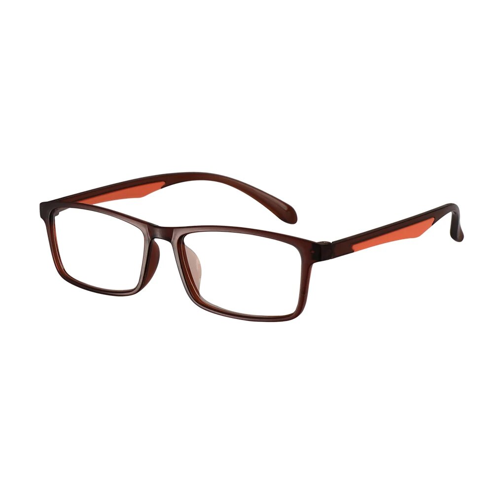 Прозрачные очки для чтения unisex brown, +200