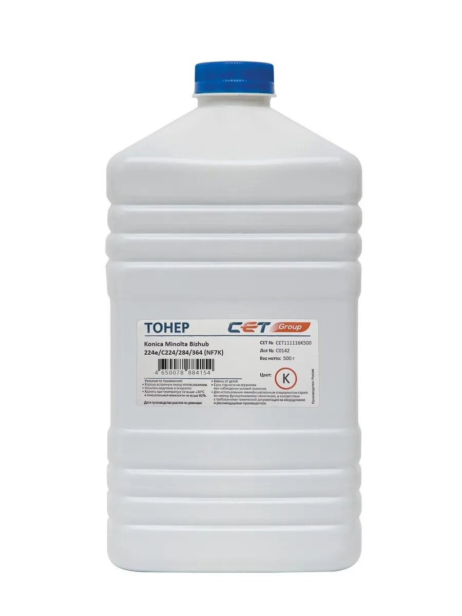 Тонер CET NF7K TN-321K/322/711K/712K 111116K500 черный 500гр.