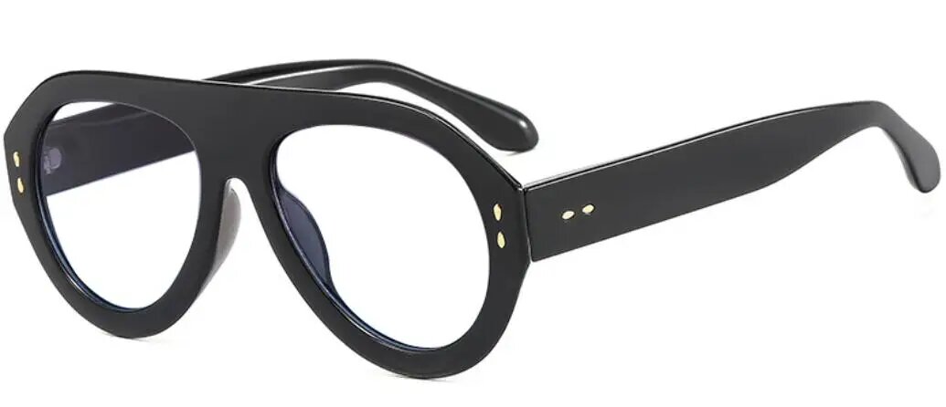 Черные очки для чтения C1 black clear +1.25