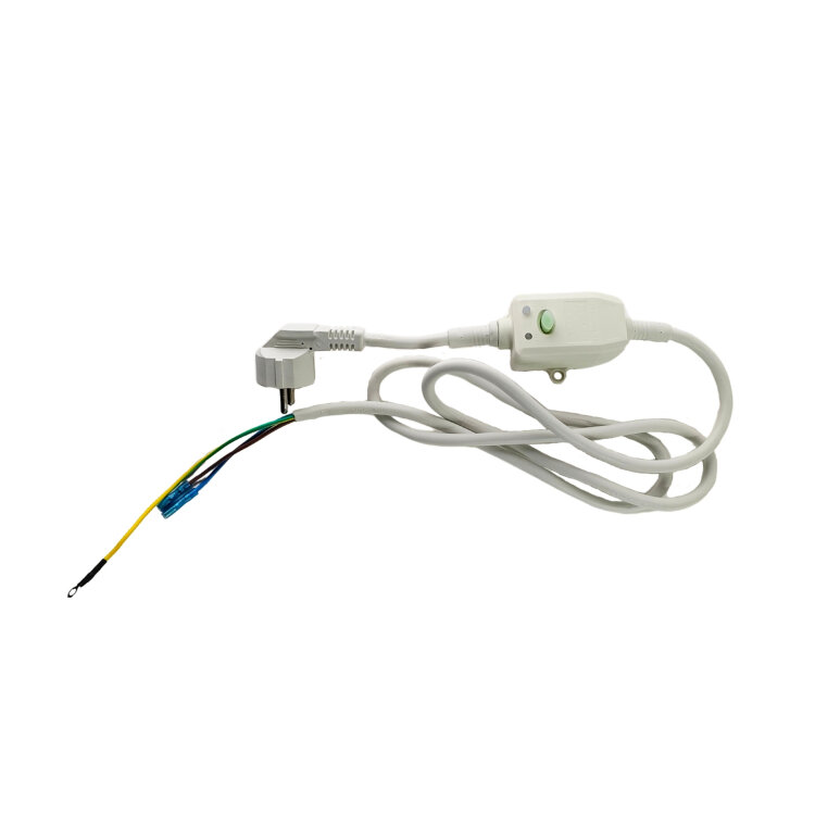 Шнур сетевой с УЗО 16/10мА, клеммы под разъём, L1550мм, 220-230В, Ariston, Thermex, 66598-10