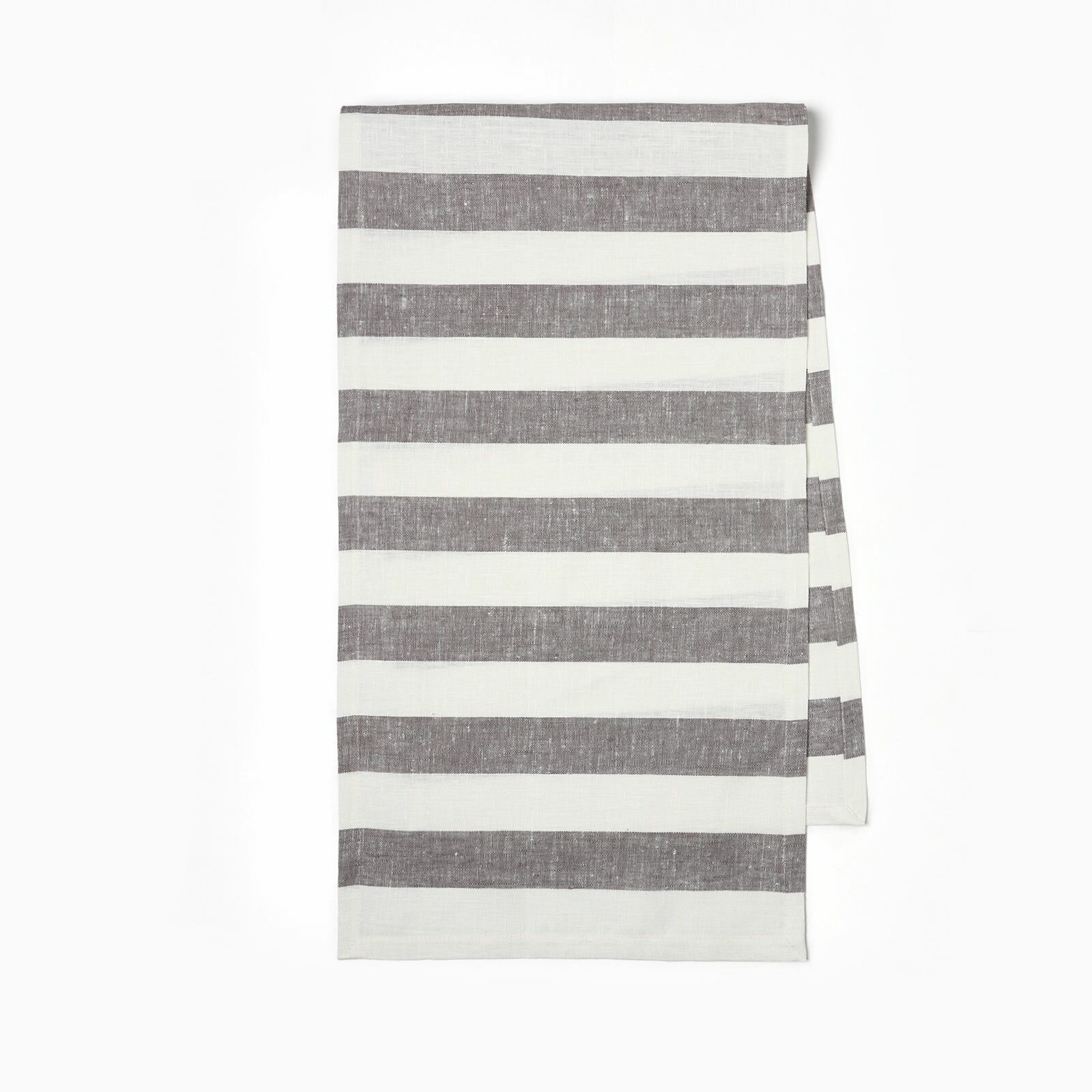 Скатерть дорожка на стол, льняная, 40х146 см