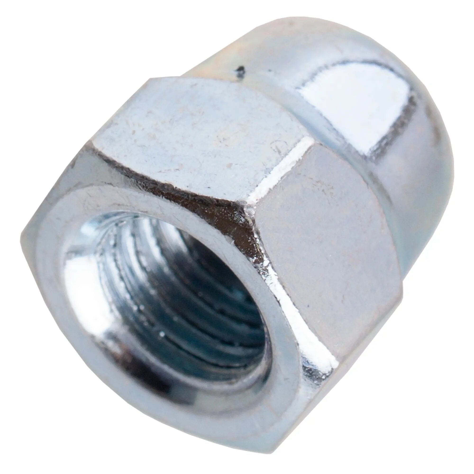 Гайка колпачковая М10 DIN 1587 из стали оцинкованной, набор 8 шт, крепежная фурнитура