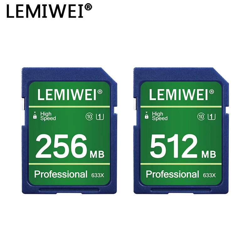 SD-карта LEMIWEI 256MB, Class 10 U1 — фото 1