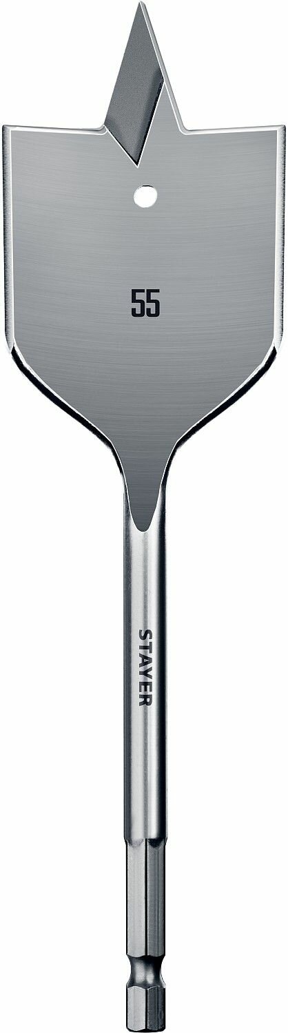 Перовое сверло STAYER Flat, 55 x 152 мм, для дерева 2950-55_z01