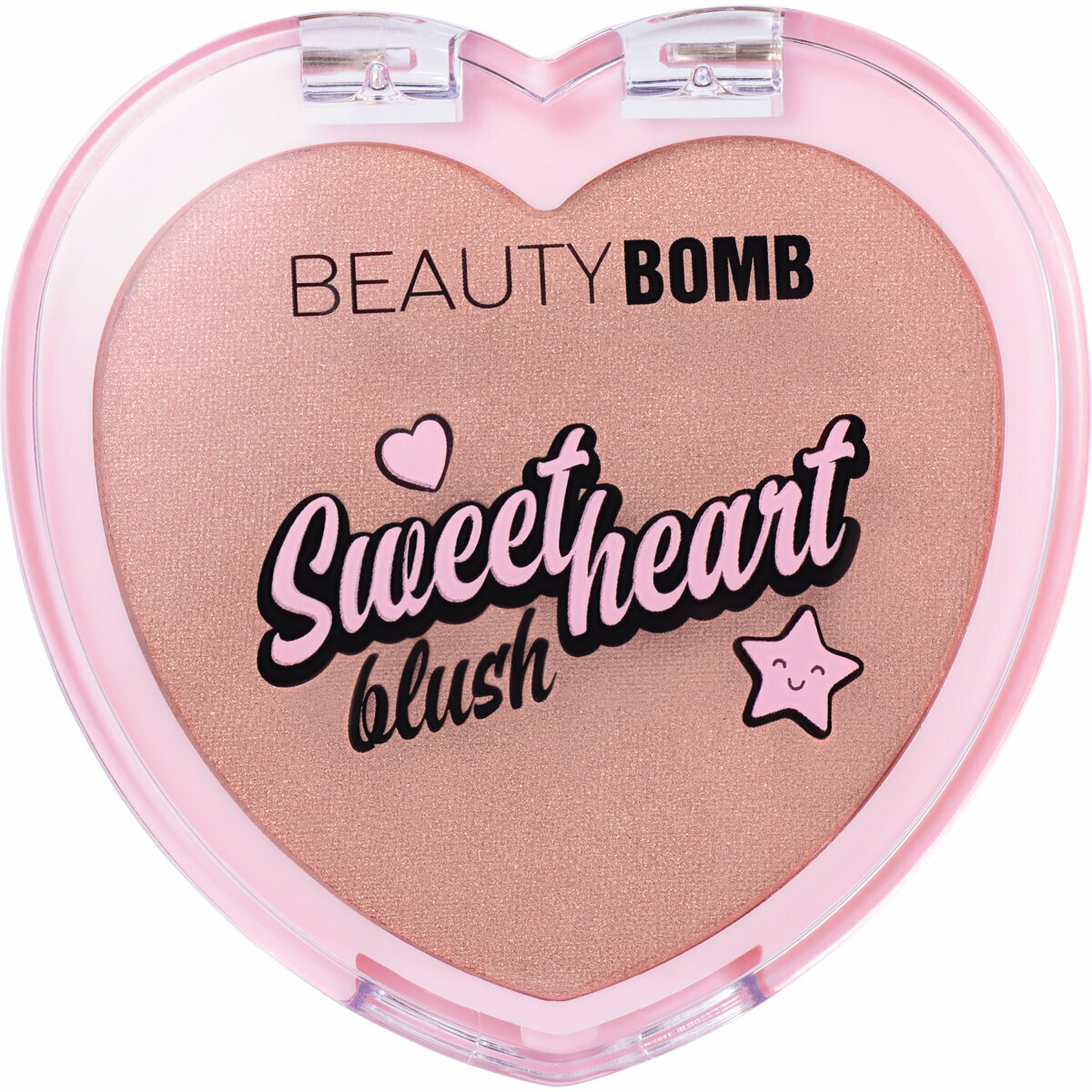Румяна Beauty Bomb Blush Sweetheart тон 04, коричневый с шиммером, 3,5 г