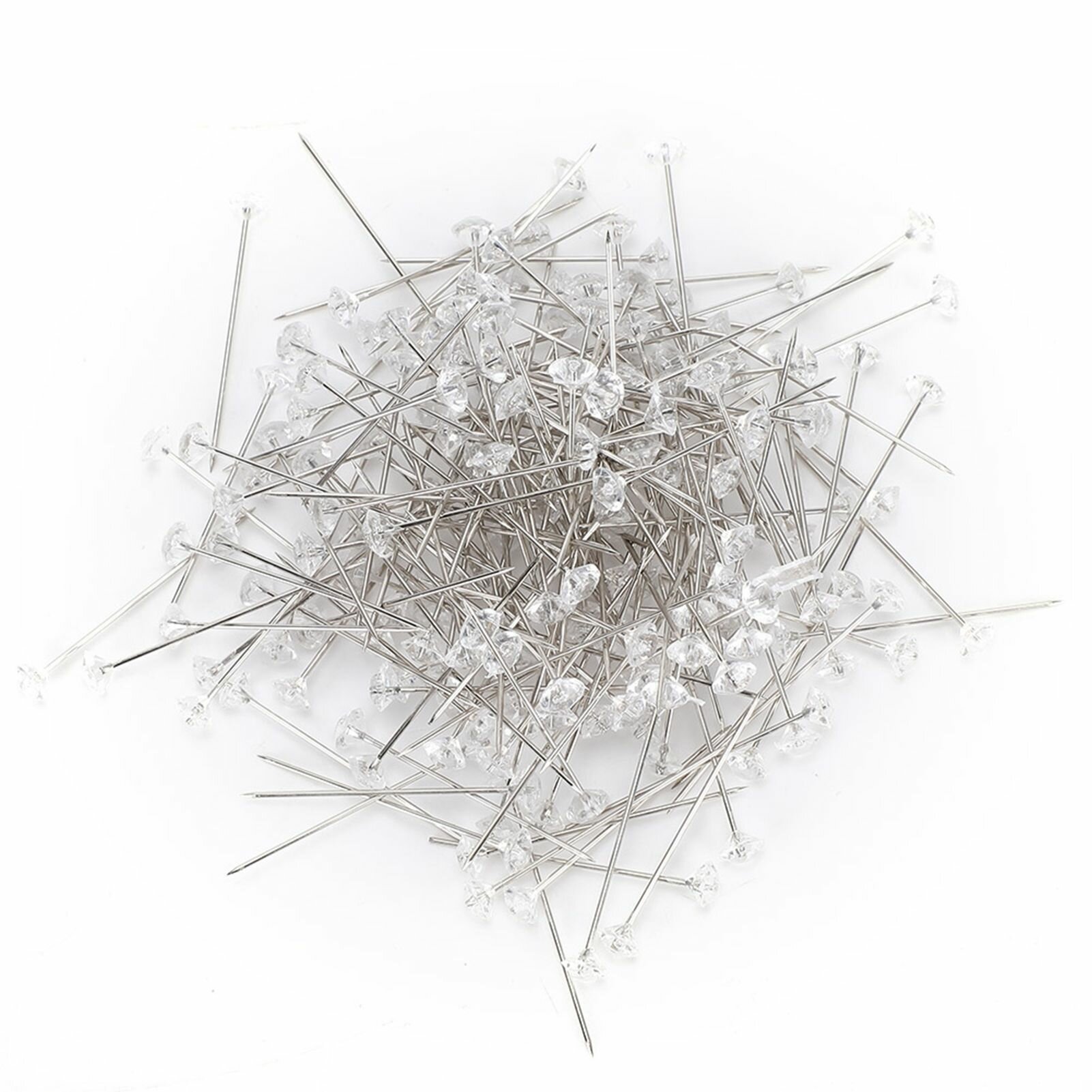 200 шт, булавки для букета цветов, брошь, швейная хрустальная головка, жемчужная игла для украшения свадебных украшений