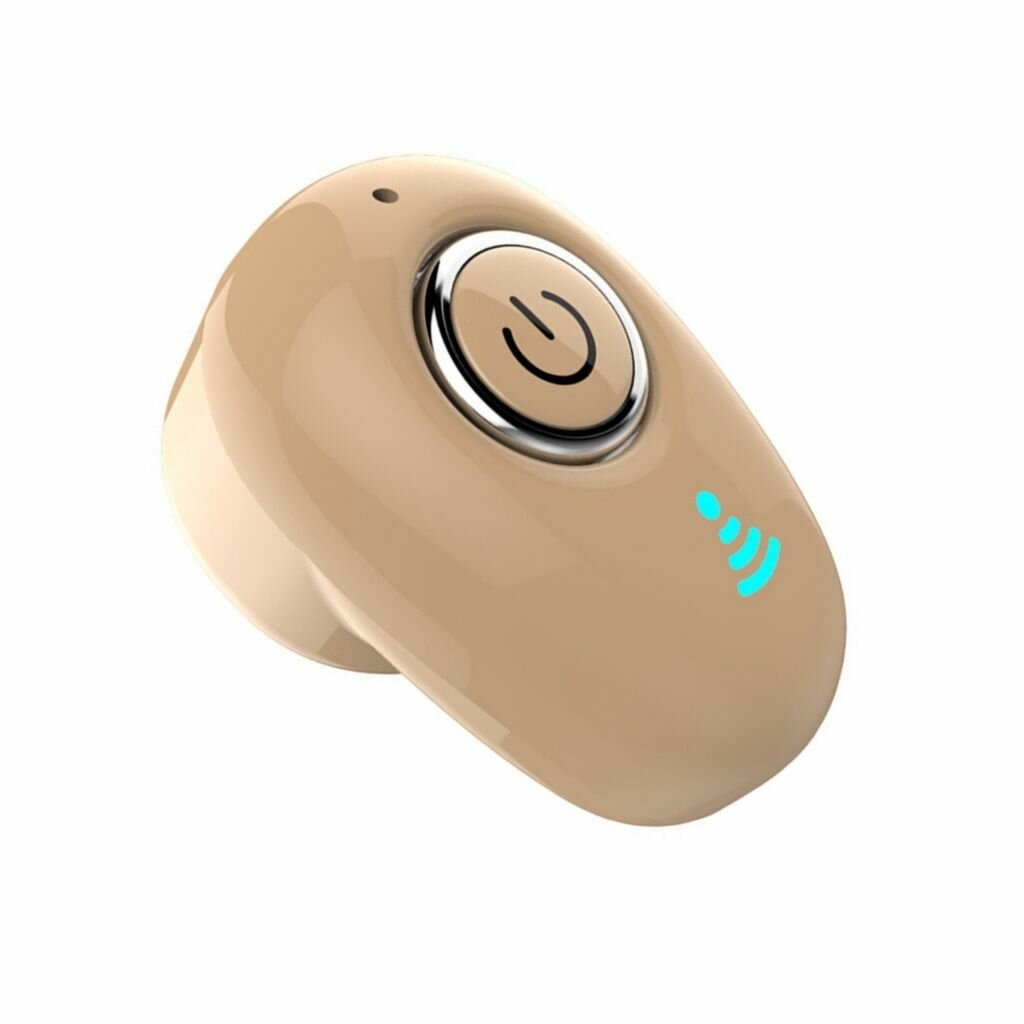 Наушники, Мини-беспроводные Bluetooth наушники X6 - телесный - в упаковке