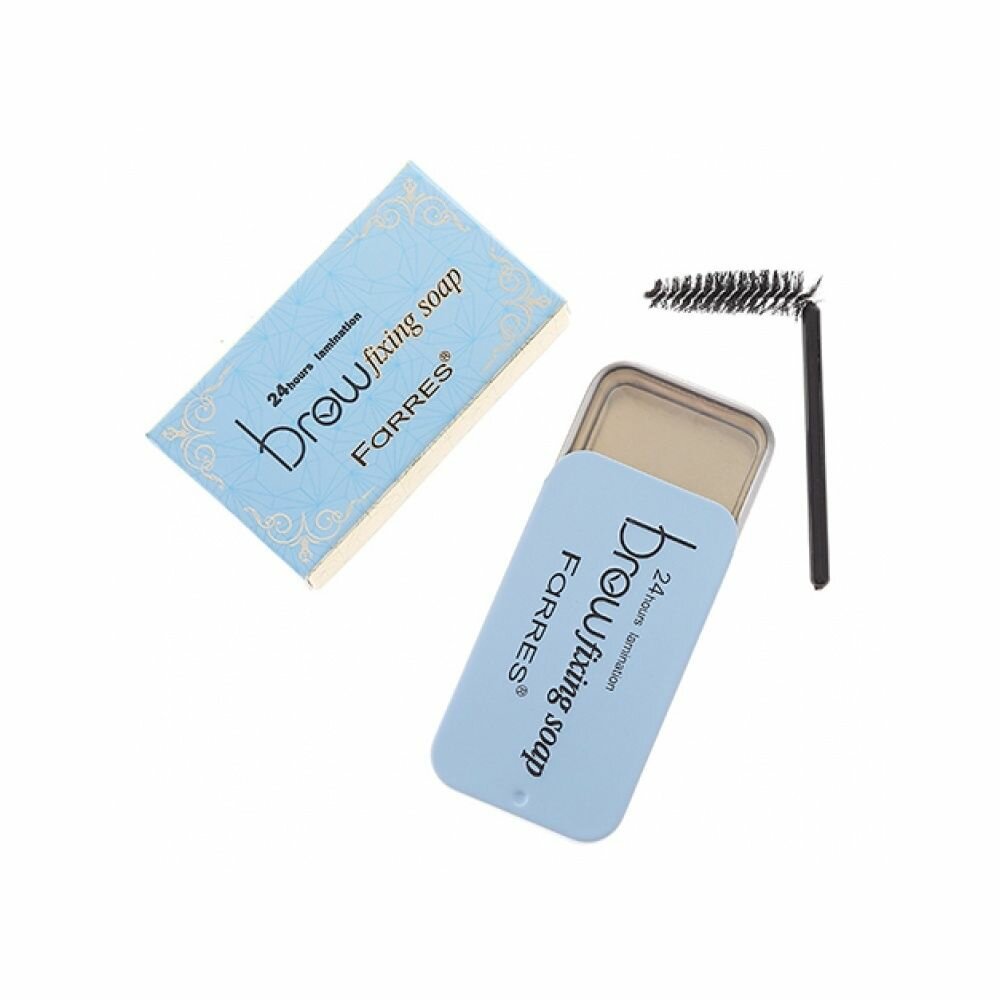 Мыло-фиксатор для бровей FARRES Lamination, 24 часа
