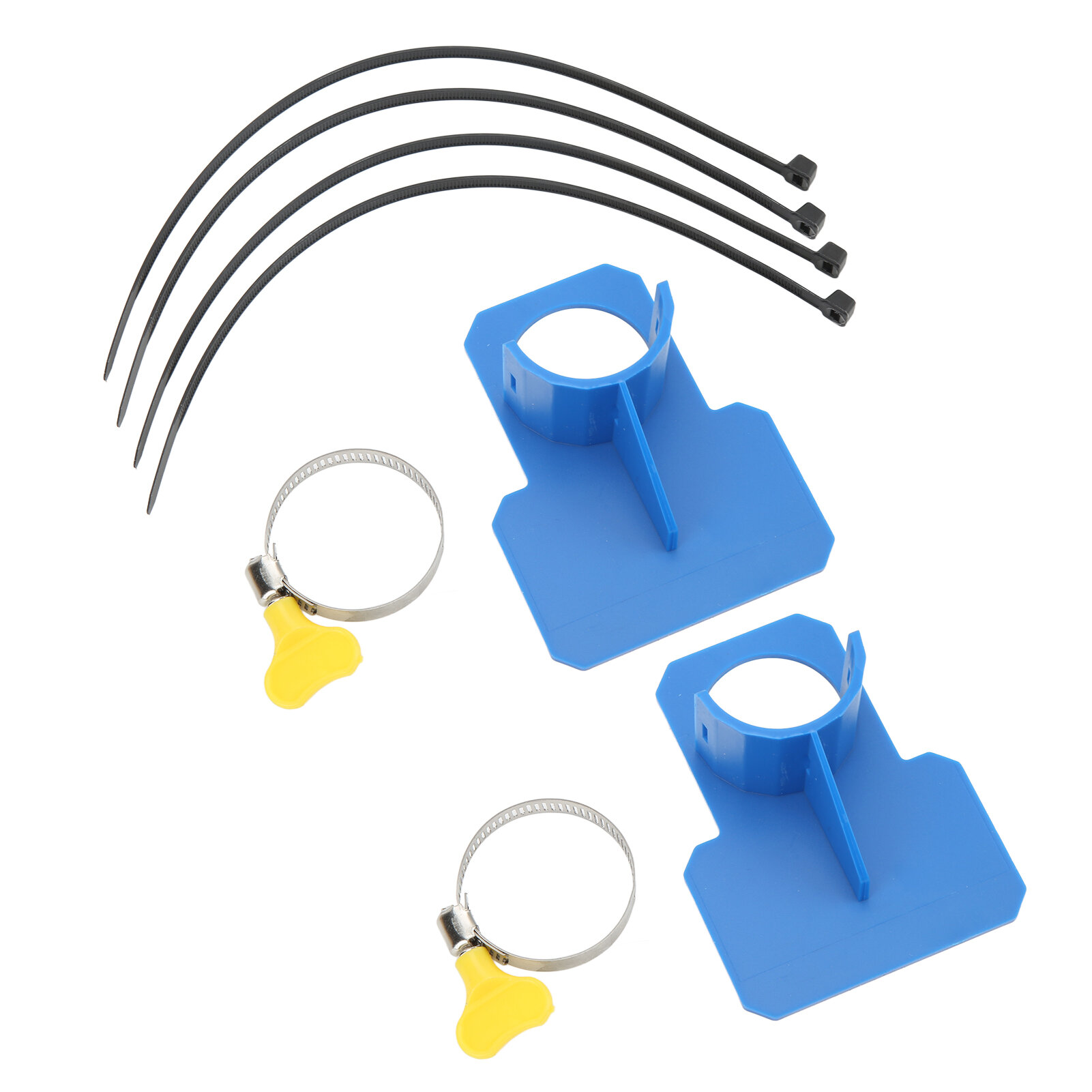 Фиксатор Трубы Бассейна: ABS-Пластик И Алюминий Для Устойчивой Поддержки - Крепление Шланга Бассейна С Простым Монтажом Для Фильтрационных Систем