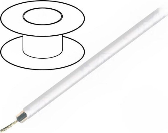 Кабель BELDEN 8866, Кабель, многопроволочная жила, Cu, 0,81мм2, 18AWG, ПВХ, 11кВ, 30м, кратно 1м