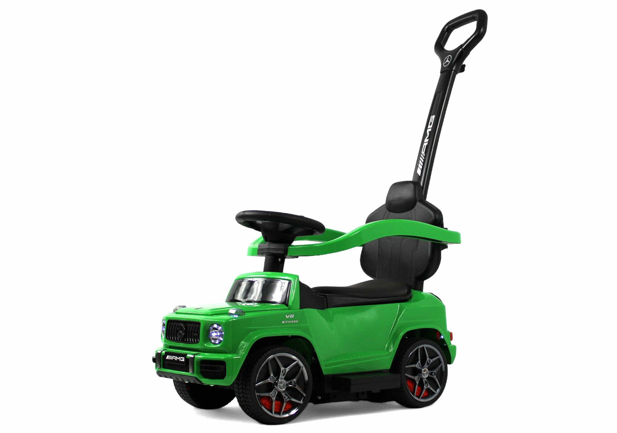 KidsRace Детский толокар RiverToys Mercedes-Benz Z001ZZ-A с дистанционным управлением зеленый бриллиант